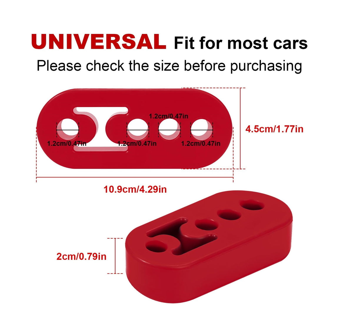Exhaust Muffler Hanger Mount - Heavy Duty – Finebiz Performance