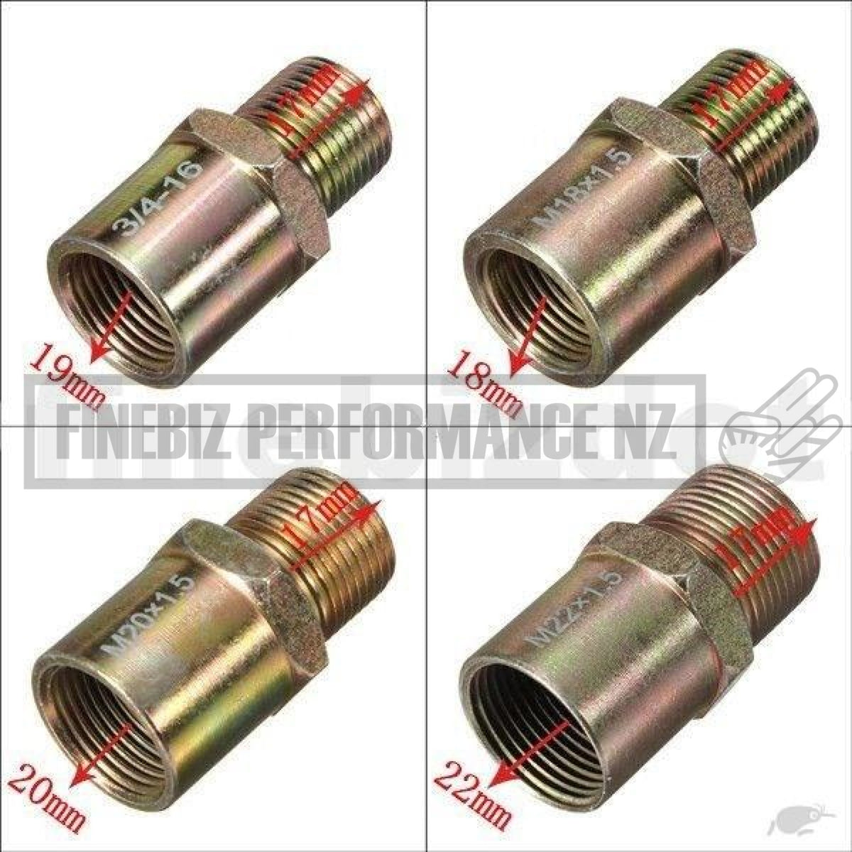 OIL FILTER SANDWICH PLATE CENTRE FITTING – Finebiz Performance